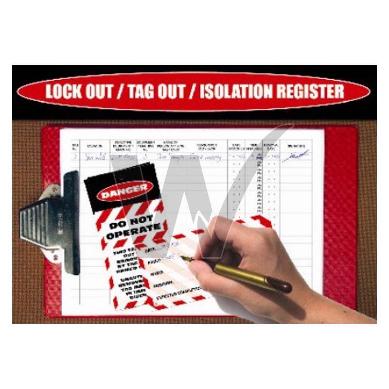 Lock Out / Tag Out / Isolation Register — Wilcox Safety & Signs