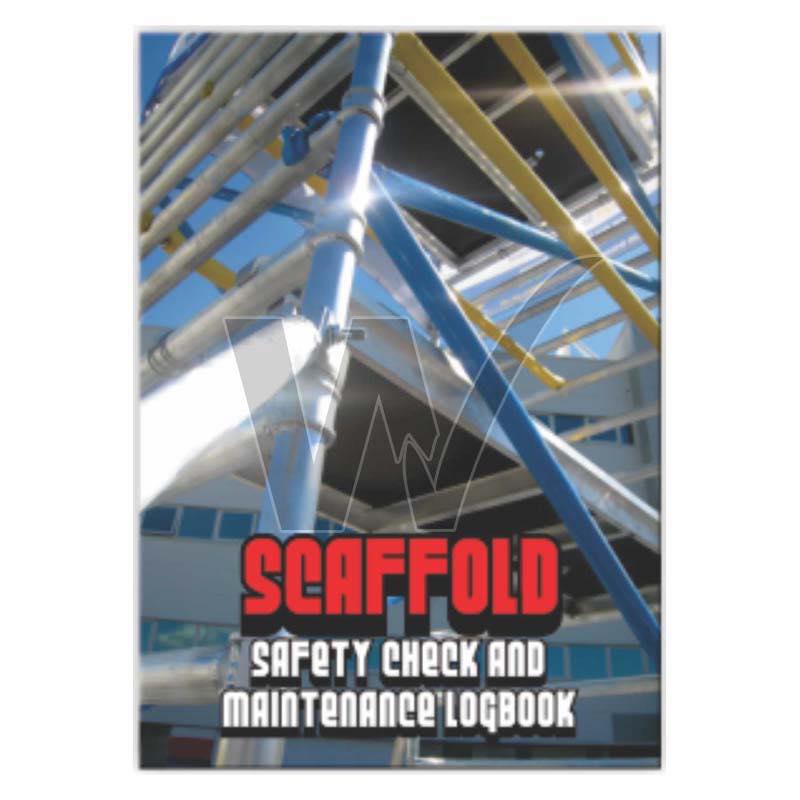 Scaffold Safety Check & Maintenance Log Book — Wilcox Safety & Signs