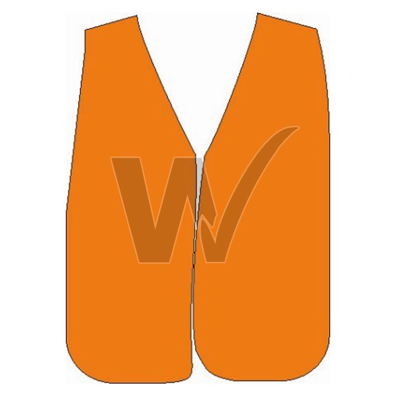 Vest Plain - Orange — Wilcox Safety & Signs